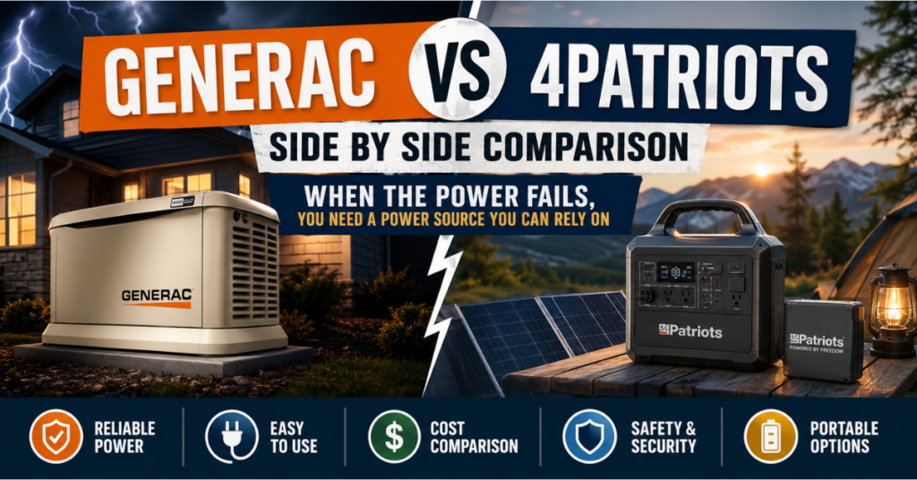 4Patriots Vs Generac Home Generators - Best Solar Generators Vetted ...