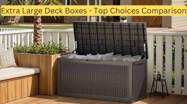 Extra Large Deck Boxes - Top Choices Comparison - ReviewMerit