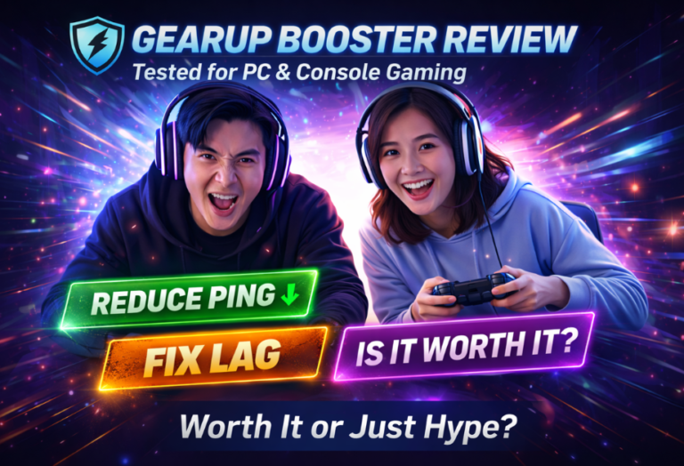 GearUp Booster Review: Worth It for Gamers or Just Hype? - ReviewMerit